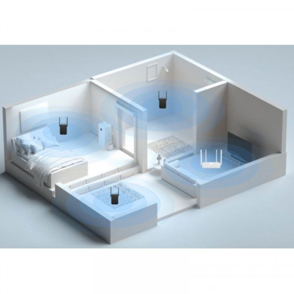 RÉPÉTEUR & ROUTEUR SANS FIL XIAOMI MI RANGER EXTENDER AC1200 - NOIR