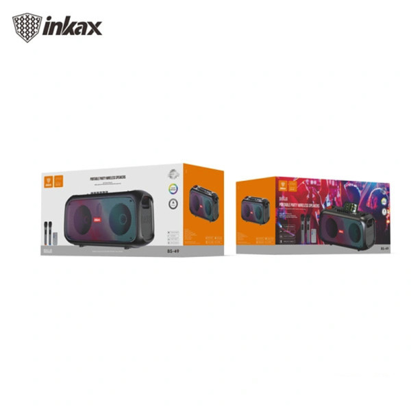 HAUT PARLEURS SANS FIL PORTABLE INKAX BS-49 TWS