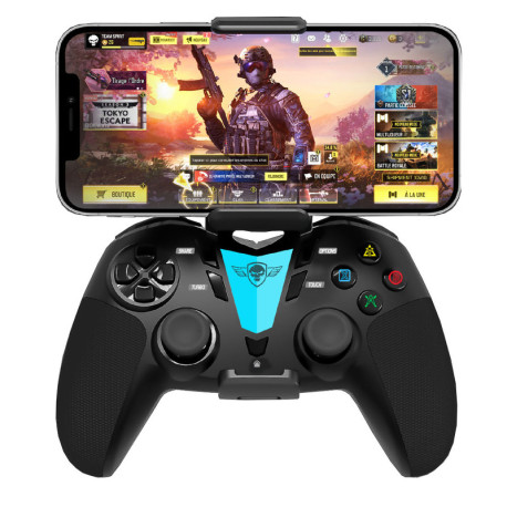MANETTE PREDATOR POUR SMARTPHONE SUPPORT INCLUS - NOIR