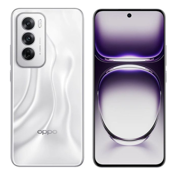 OPPO RENO 12 prix Tunisie 5G 12GO/512GO SILVER ASTRO