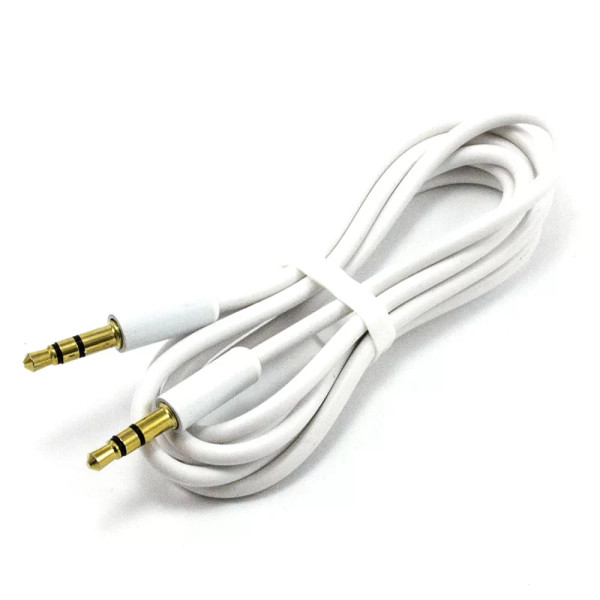 CABLE AUXILIAIRE JACK INKAX AL 05 - BLANC