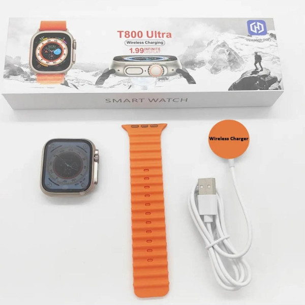 MONTRE CONNECTÉE T800 ULTRA - ORANGE